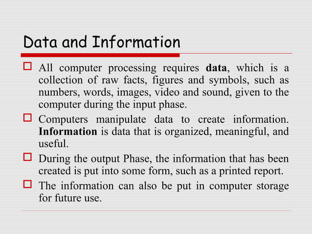 Fundamentals of computer system and Programming EC-105 | PPT