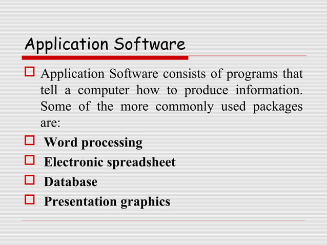 Fundamentals Of Computer System And Programming Ec 105 Ppt