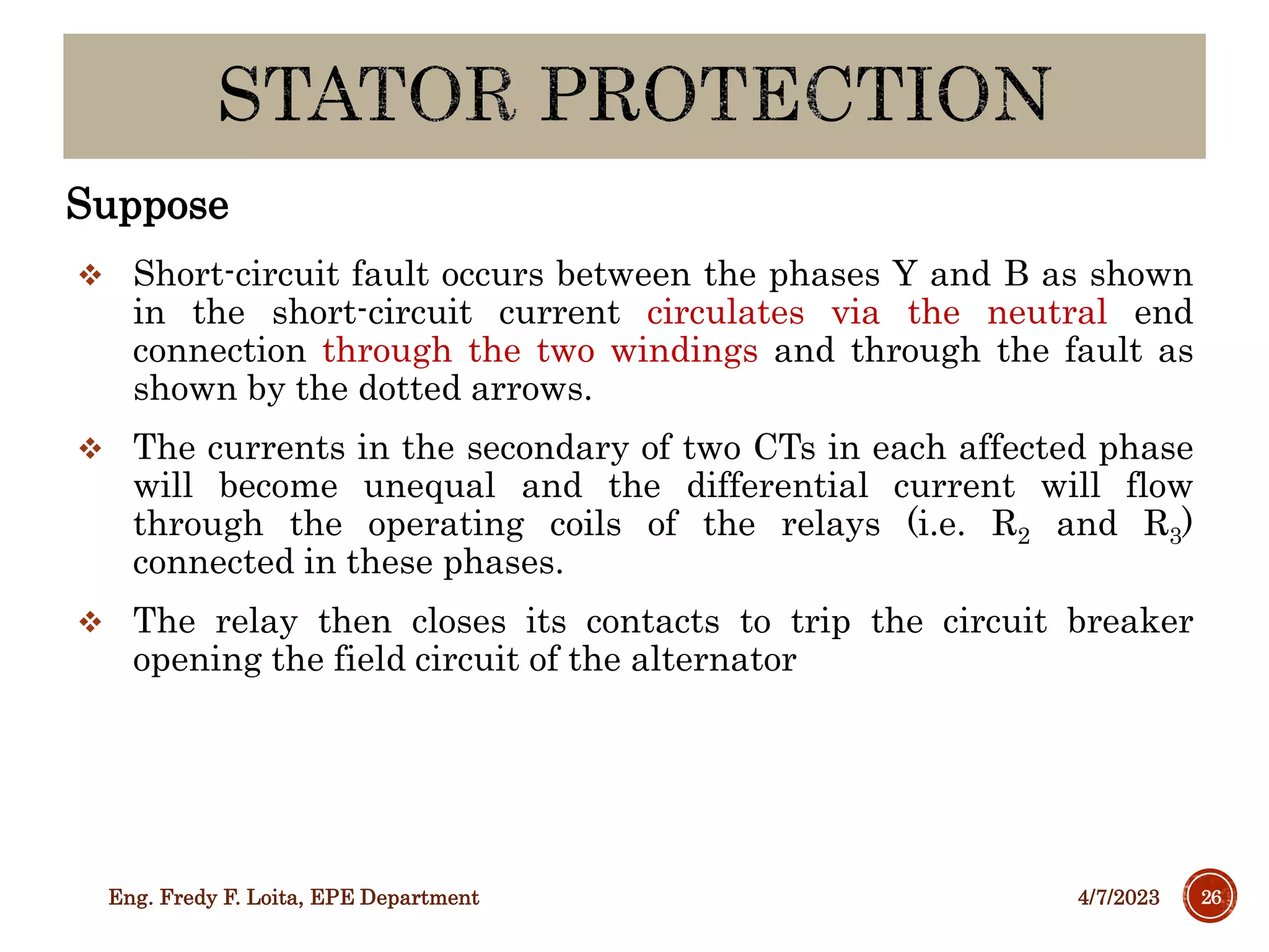 LECTURE 1 - GENERATOR PROTECTION.pptx