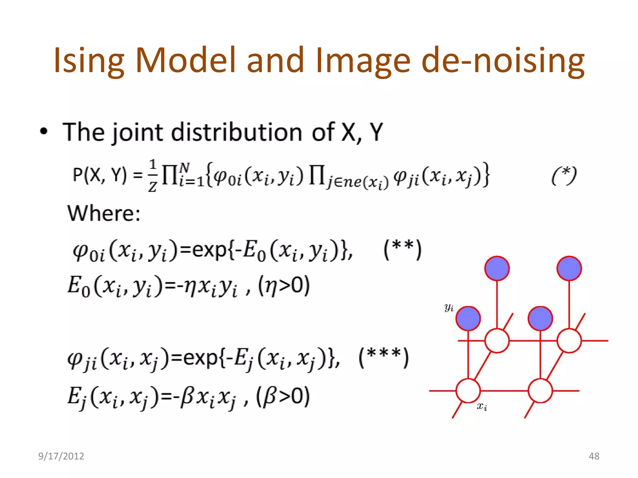 Lecture 1 graphical models | PPTX