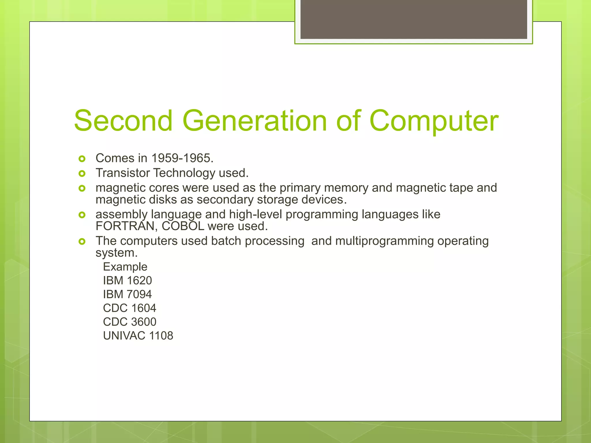 History and Generations of computer | PPTX
