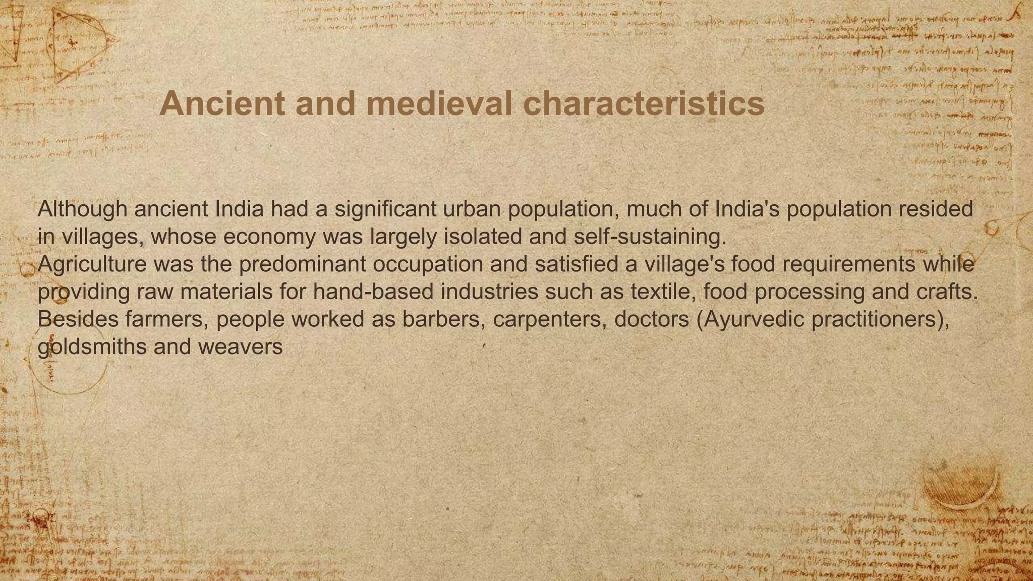 Pre-colonial History of Indian Economy | PPTX