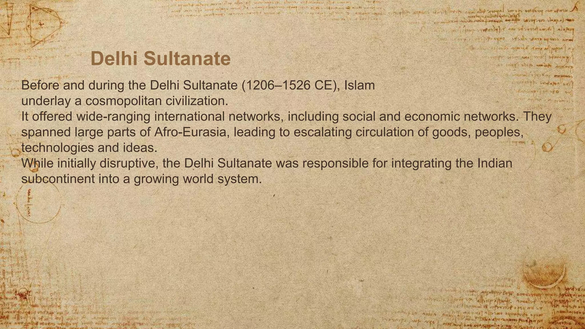 Pre-colonial History of Indian Economy | PPTX
