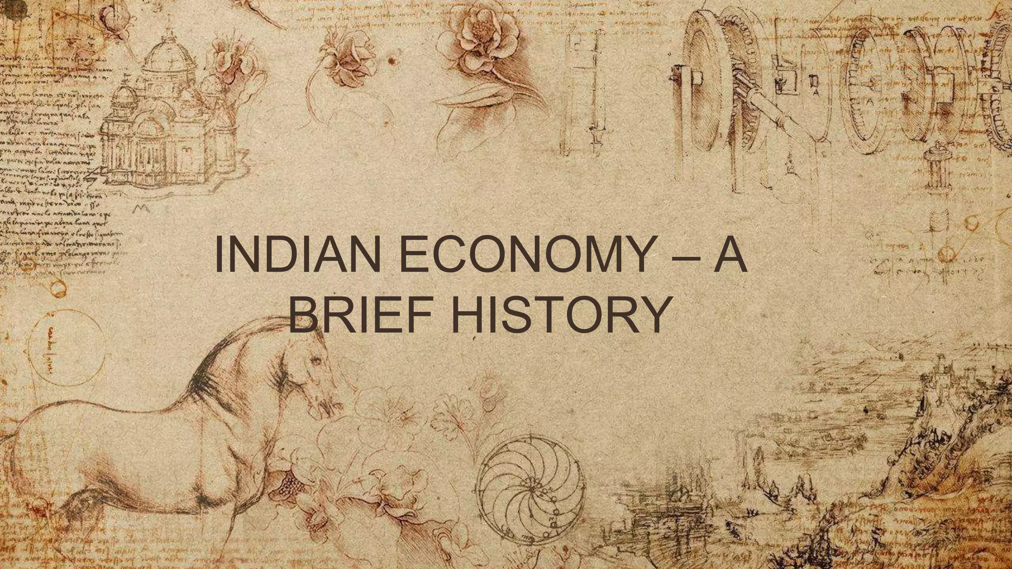 Pre-colonial History of Indian Economy | PPTX