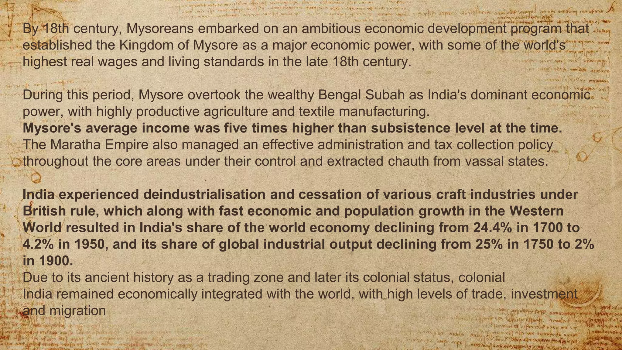 Pre-colonial History of Indian Economy | PPTX