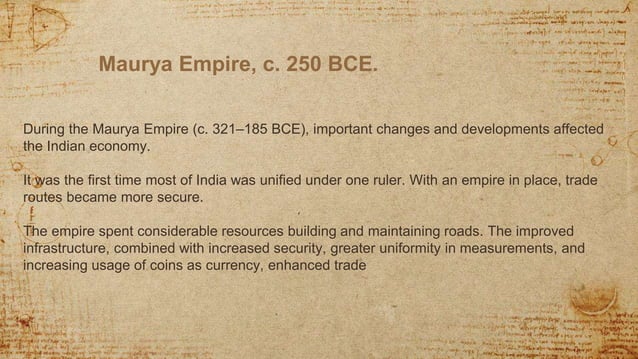 Pre-colonial History of Indian Economy | PPTX
