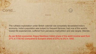 Pre-colonial History of Indian Economy | PPTX