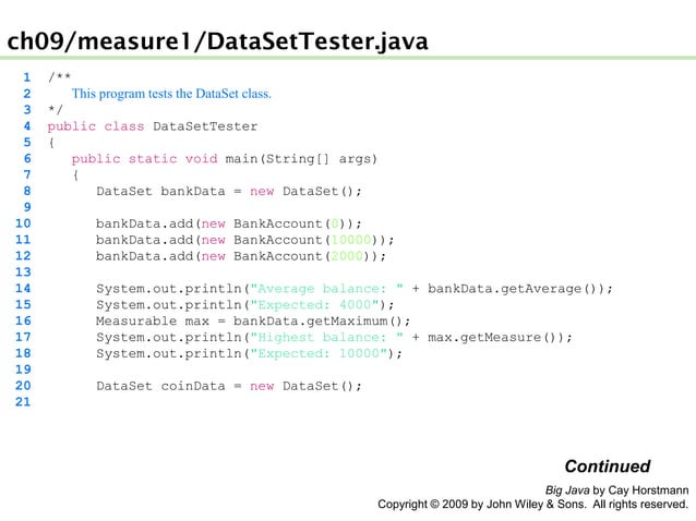 Lecture 1 interfaces and polymorphism | PPT