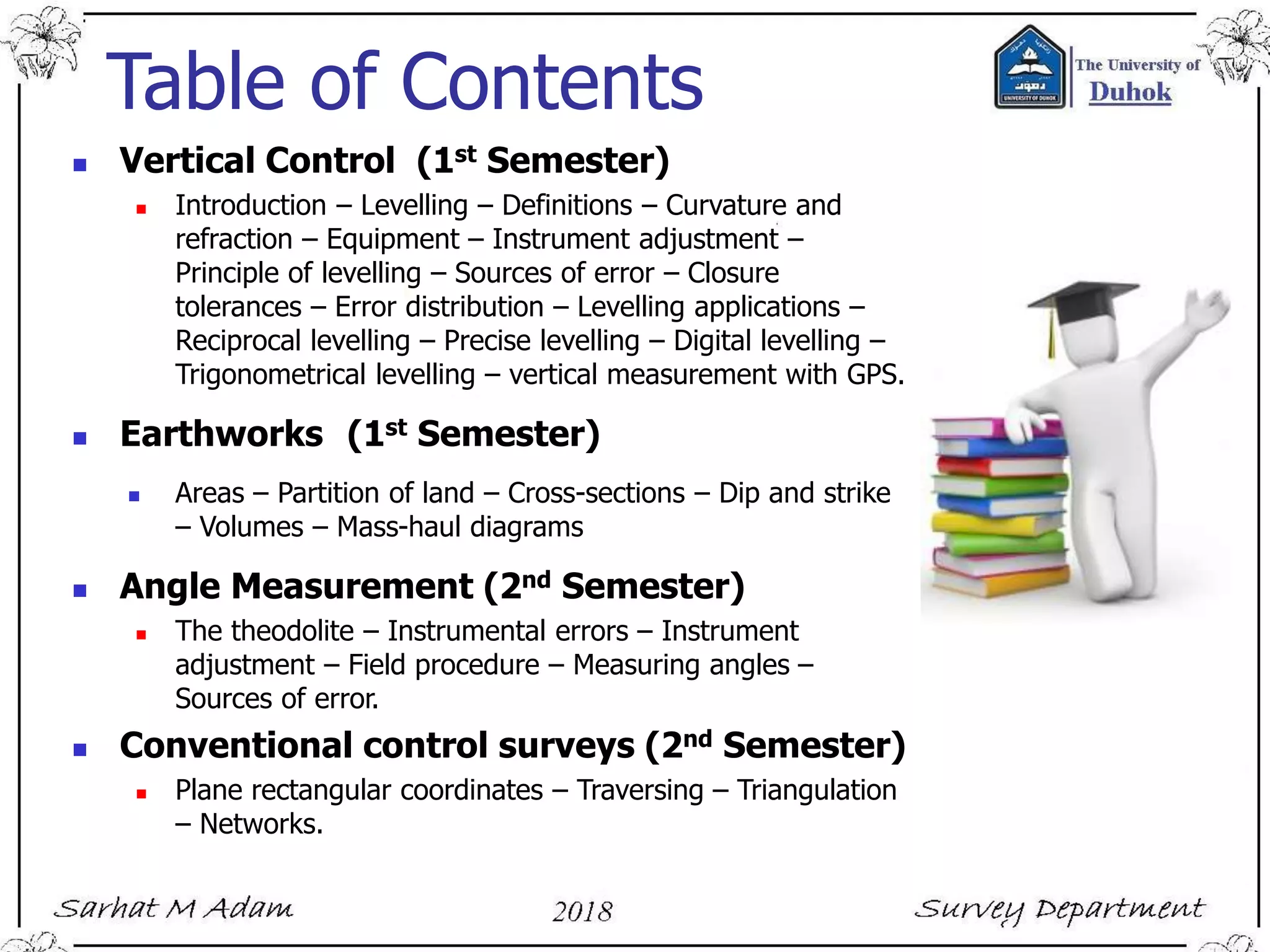 Lecture 1 introdcution to engineering surveying | PDF