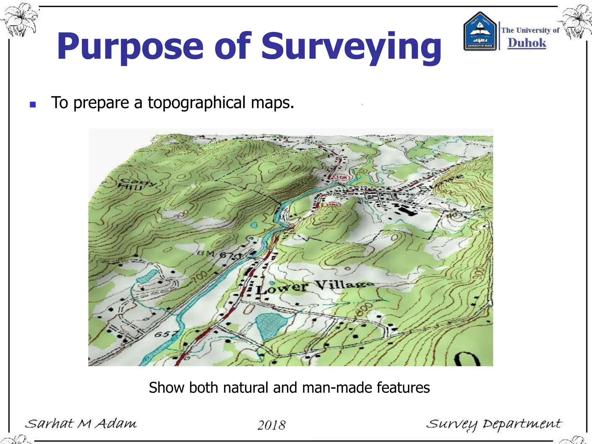 Lecture 1 introdcution to engineering surveying | PDF
