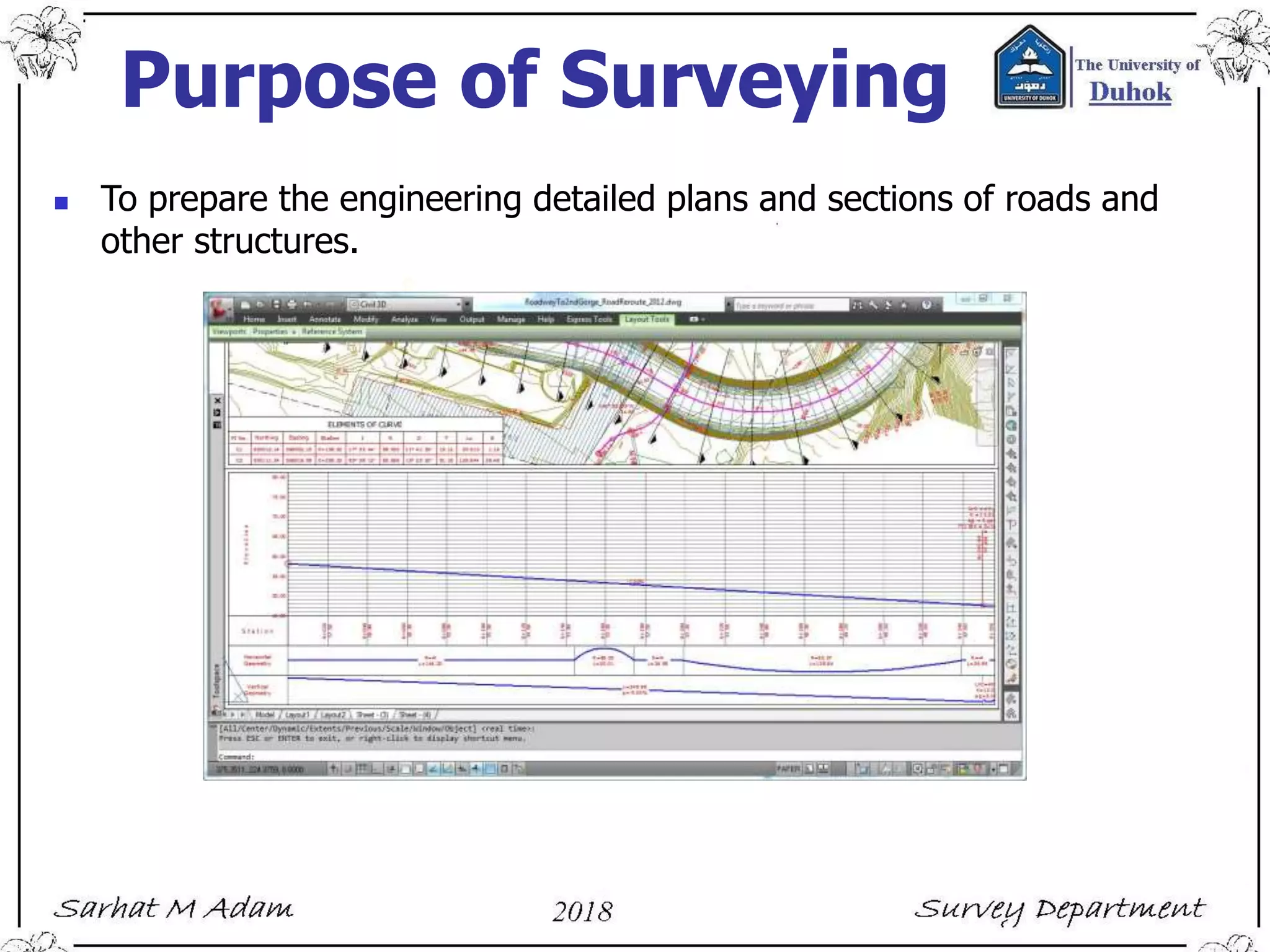 Lecture 1 introdcution to engineering surveying | PDF
