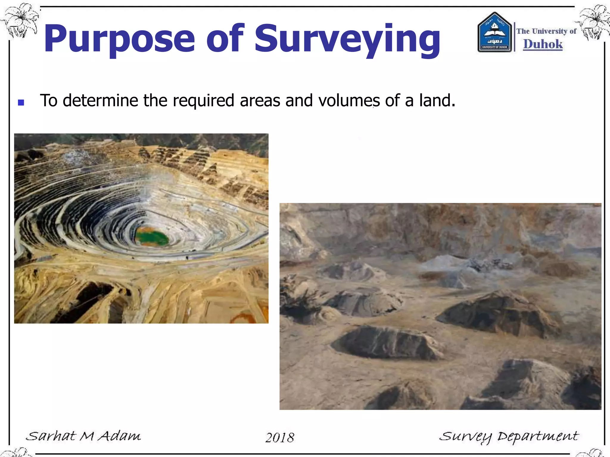 Lecture 1 introdcution to engineering surveying | PDF
