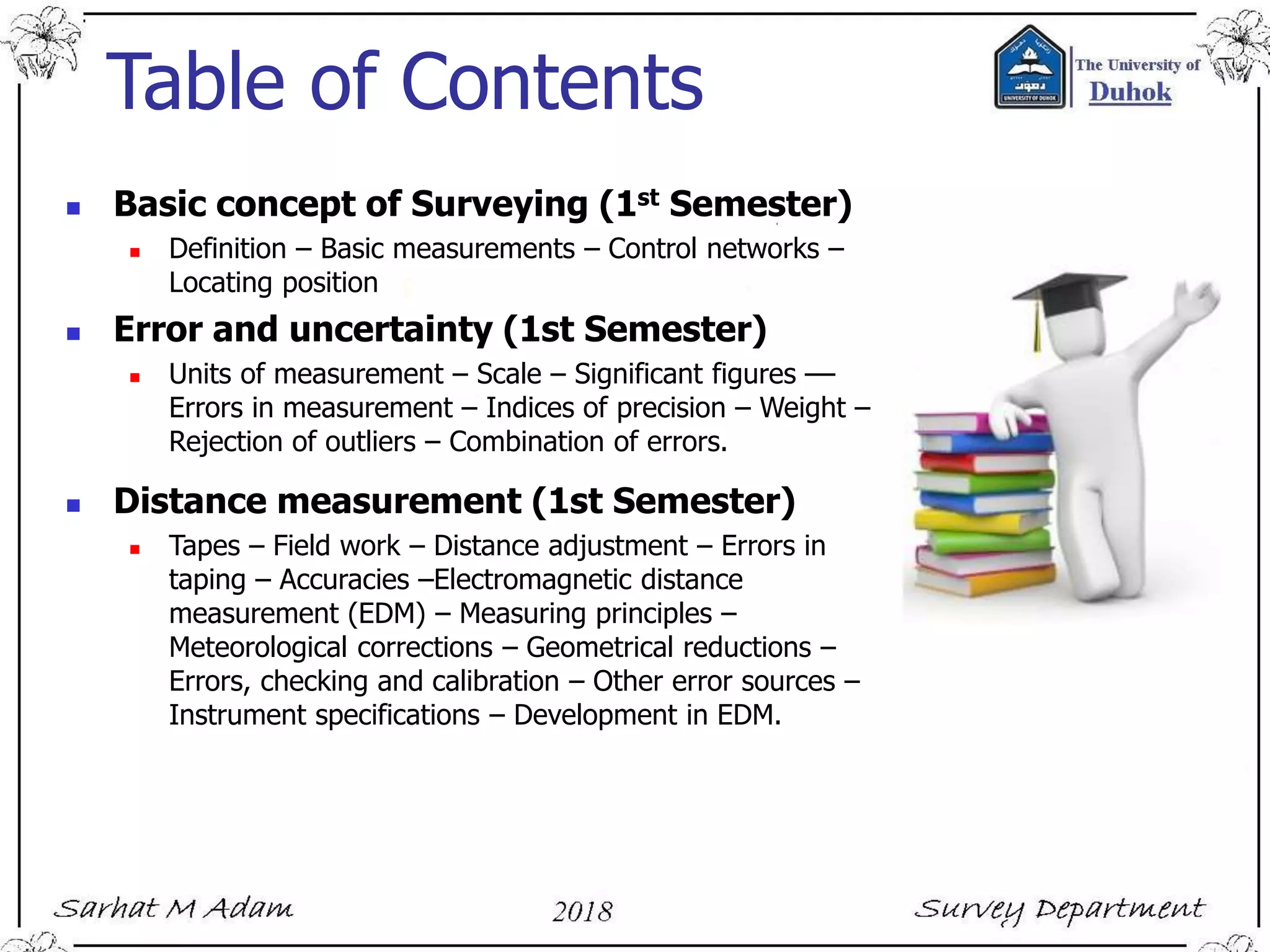 Lecture 1 introdcution to engineering surveying | PDF