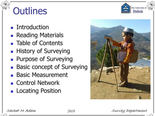 Lecture 1 introdcution to engineering surveying | PDF