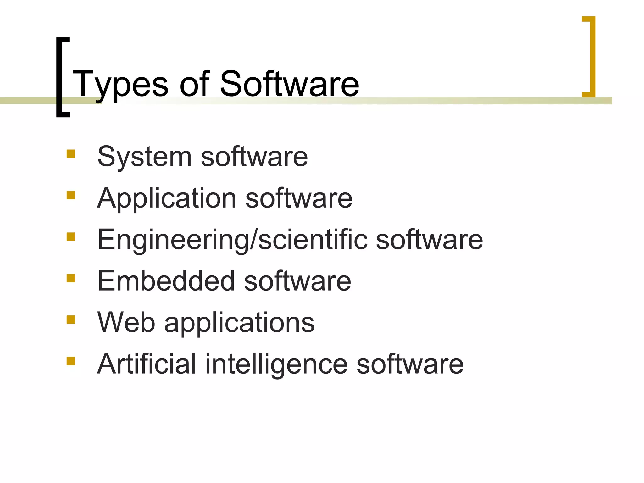 Lecture 1 introduction to software engineering 1 | PPT