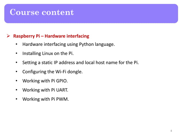 Raspberry Pi - Lecture 1 Introduction | PPT