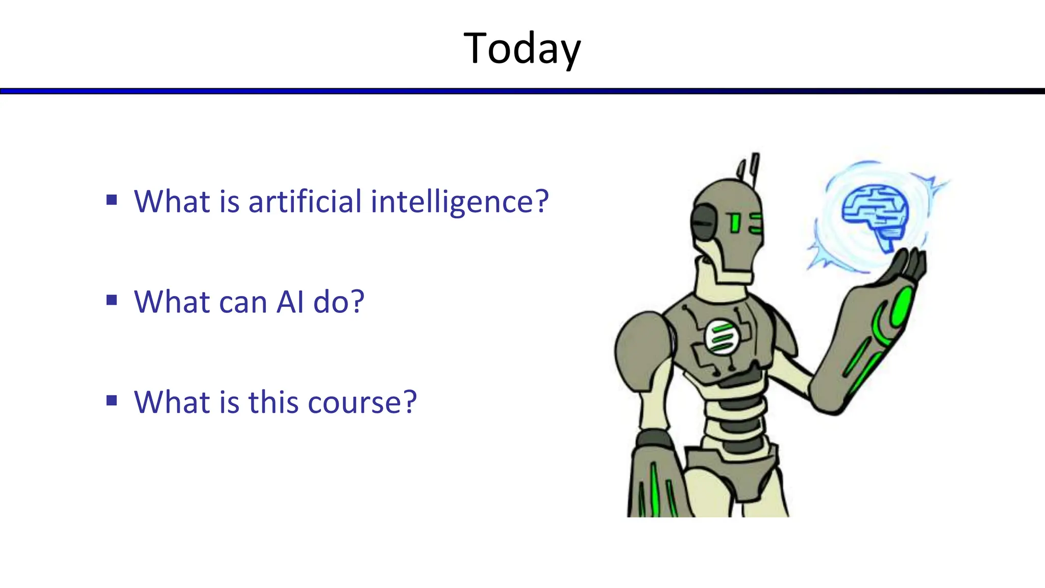 artificial intel Lecture 1 - Introduction.pptx