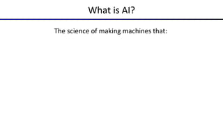 artificial intel Lecture 1 - Introduction.pptx