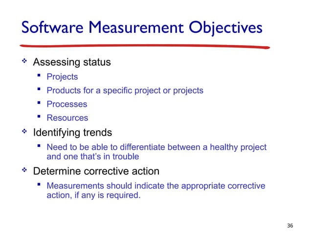 Lecture 1 - introduction to software metrics.pptx | Educational Assessment | Education