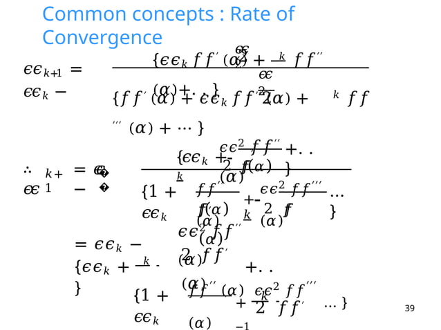 Lecture 1 Introduction To Numerical Methods Ppt