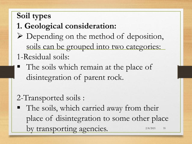 Lecture 1 introduction and properties of soil | PPT