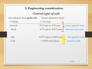 Lecture 1 introduction and properties of soil | PDF