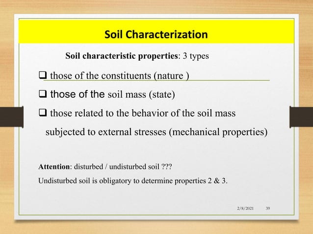 Lecture 1 introduction and properties of soil | PPT