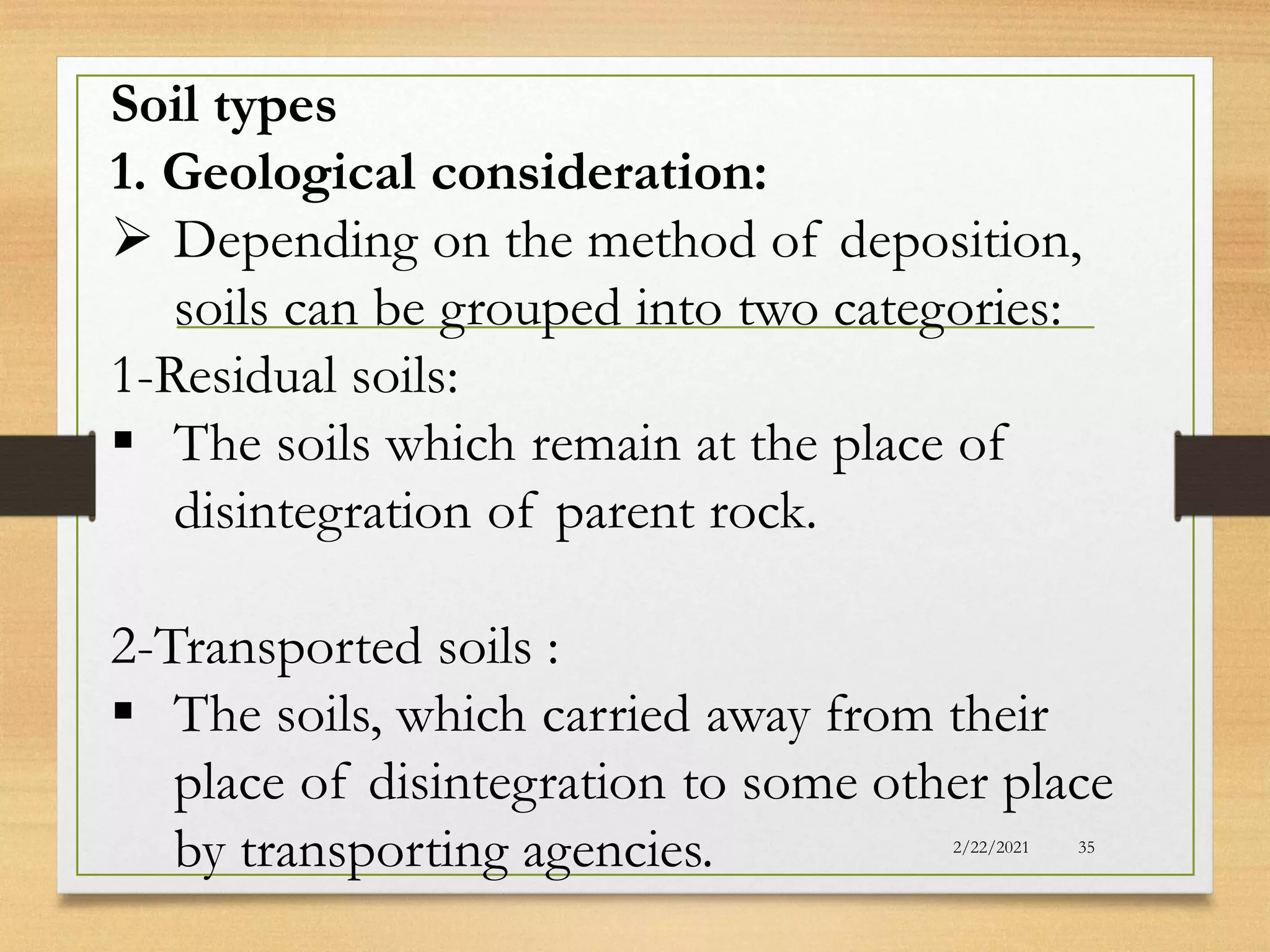 Lecture 1 introduction and properties of soil | PDF