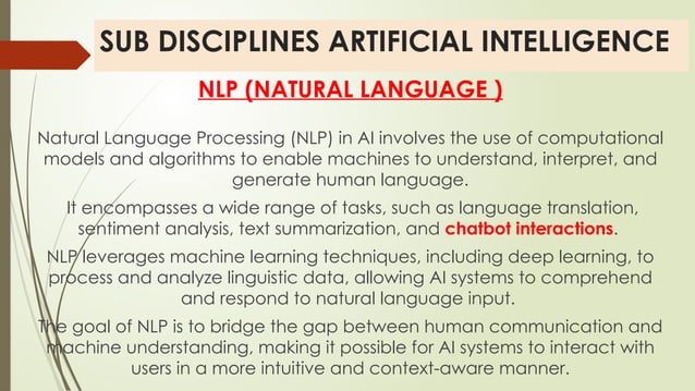 INTRODUCTION TO ARTIFICIAL INTELLIGENCE - Lecture | PPTX | Artificial Intelligence | Technology ...