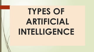 INTRODUCTION TO ARTIFICIAL INTELLIGENCE - Lecture | PPTX | Artificial Intelligence | Technology ...