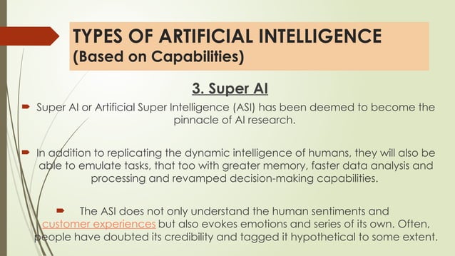 INTRODUCTION TO ARTIFICIAL INTELLIGENCE - Lecture | PPTX | Artificial Intelligence | Technology ...