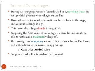 Lecture 1 - Introduction,Internal and External Overvoltages.pptx