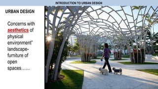 Lecture 1 introduction of urban design | PDF
