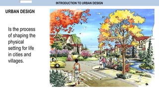 Lecture 1 introduction of urban design | PDF