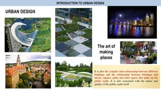 Lecture 1 introduction of urban design | PDF