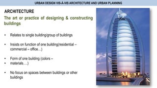 Lecture 1 introduction of urban design | PDF