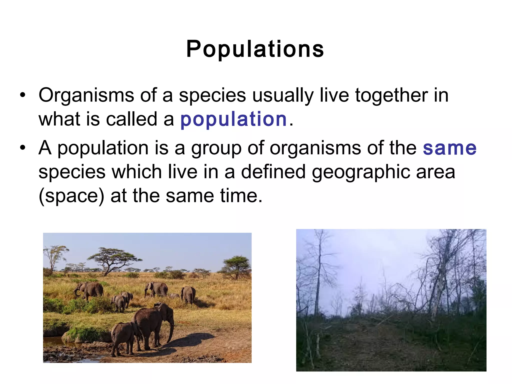 Lecture 1 introduction & populations | PPT