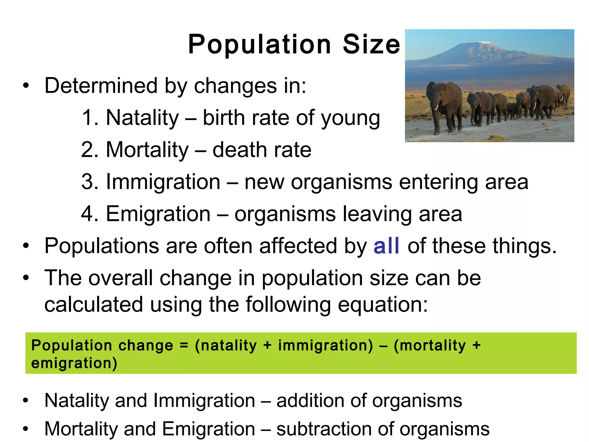 Lecture 1 introduction & populations | PPT