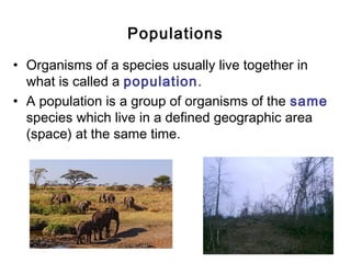 Lecture 1 introduction & populations | PPT