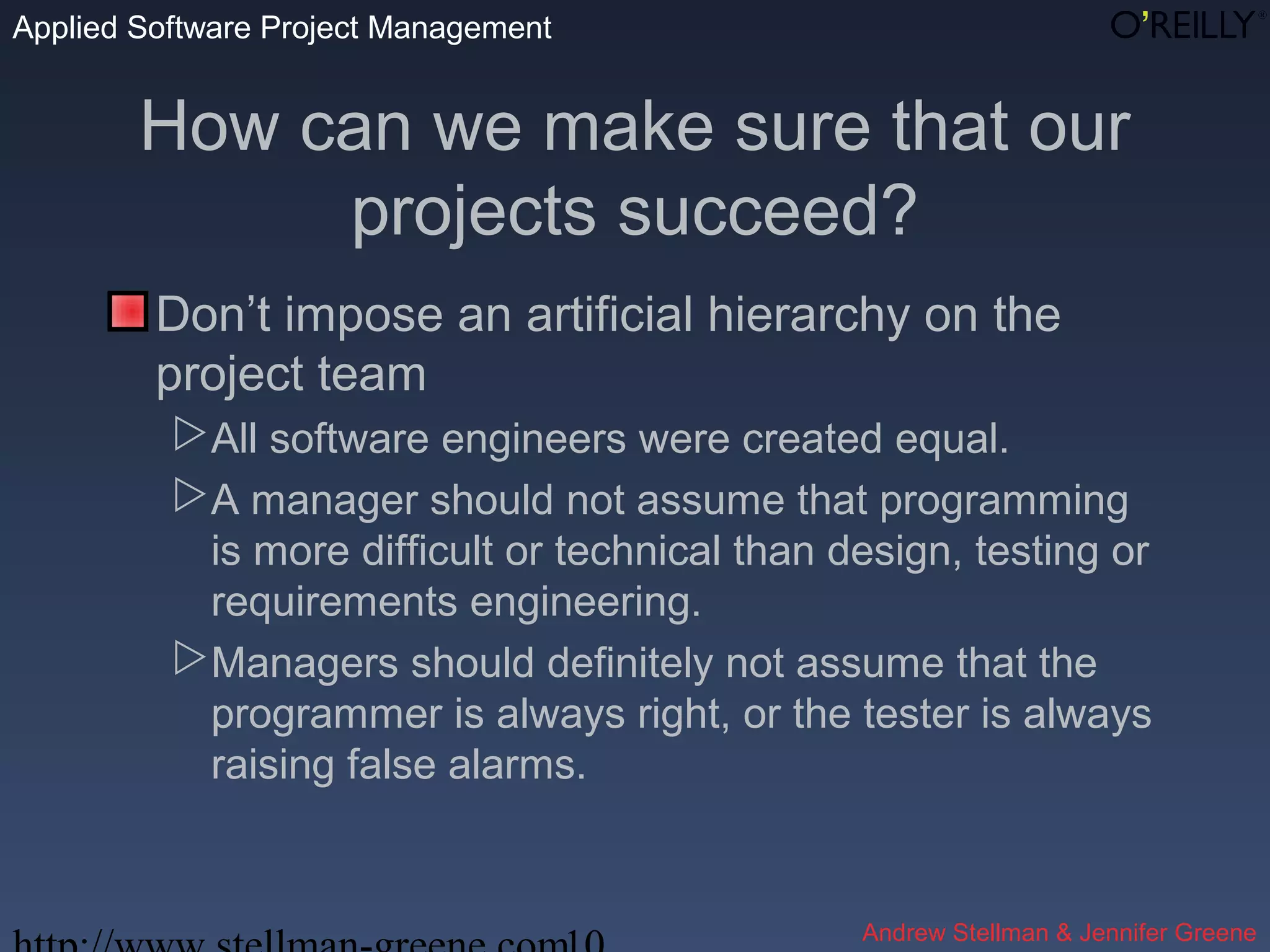 Lecture 1 introduction to applied software project management | PPT