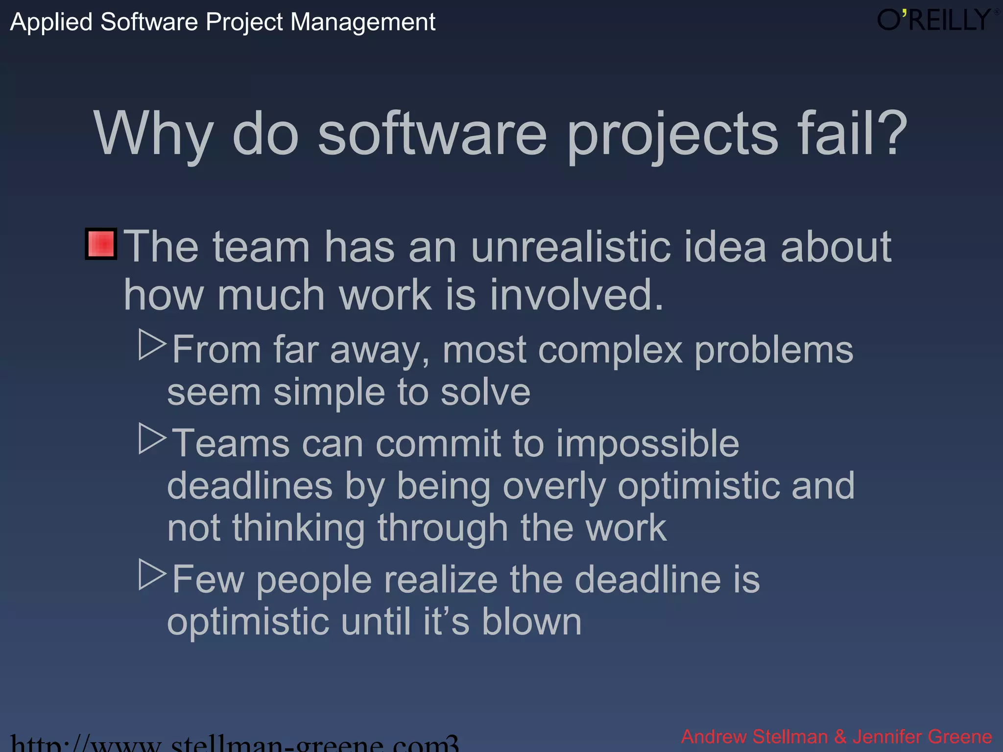 Lecture 1 introduction to applied software project management | PPT