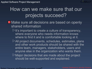 Lecture 1 introduction to applied software project management | PPT