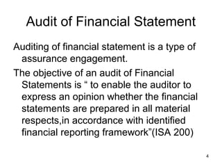 Lecture 1 introduction-to_audit_and_assurance | PPT