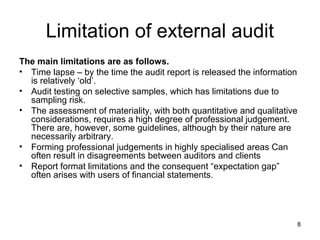 Lecture 1 introduction-to_audit_and_assurance | PPT
