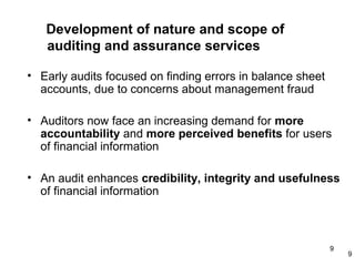 Lecture 1 introduction-to_audit_and_assurance | PPT
