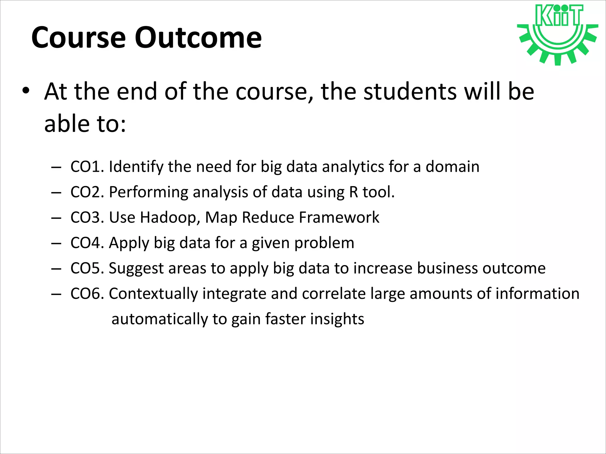 Lecture1 introduction to big data | PPT Lecture1 introduction to big data | PPT