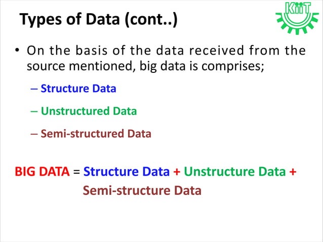 Lecture1 introduction to big data | PDF | Databases | Computer Software and Applications