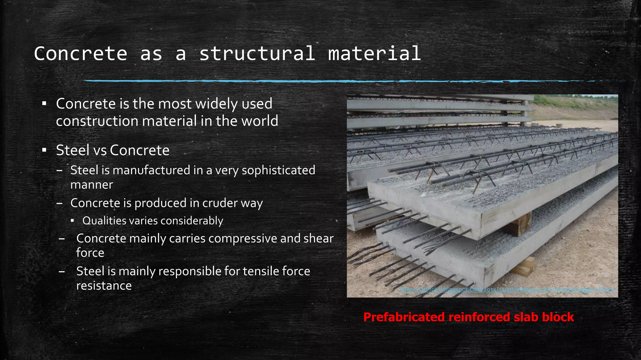 Lecture 1 introduction to concrete as a structural material | PPT