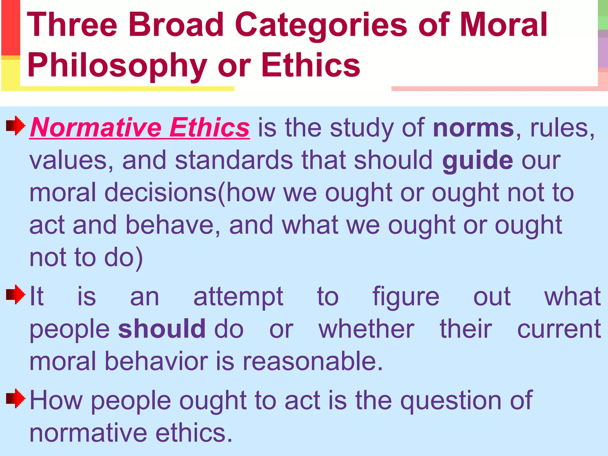 Lecture1 introduction to ethics | PPT