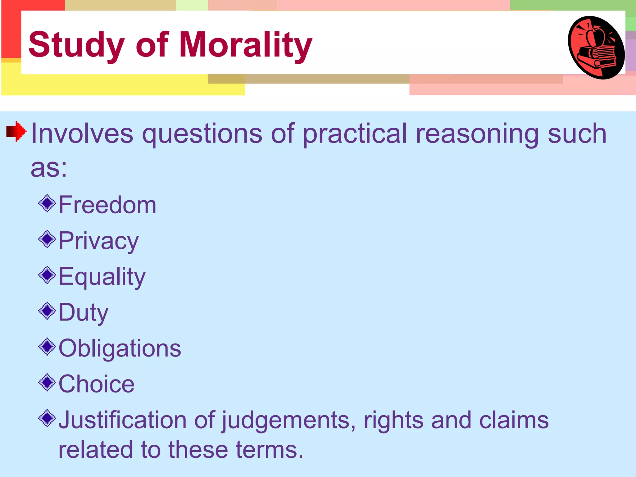 Lecture1 introduction to ethics | PPT